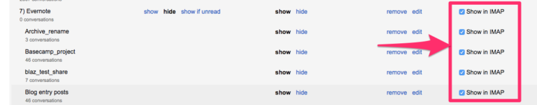 How to correctly configure Gmail for sharing or sync (how to enable IMAP) – cloudHQ Support