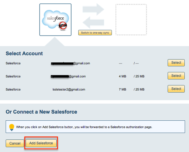 How to sync Salesforce and Dropbox – cloudHQ Support