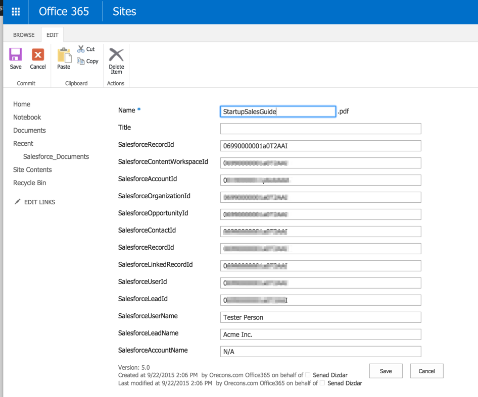 How to integrate Salesforce and Office 365 SharePoint – cloudHQ Support