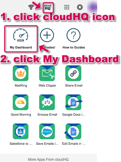 How can I access Email Tracker dashboard? – cloudHQ Support