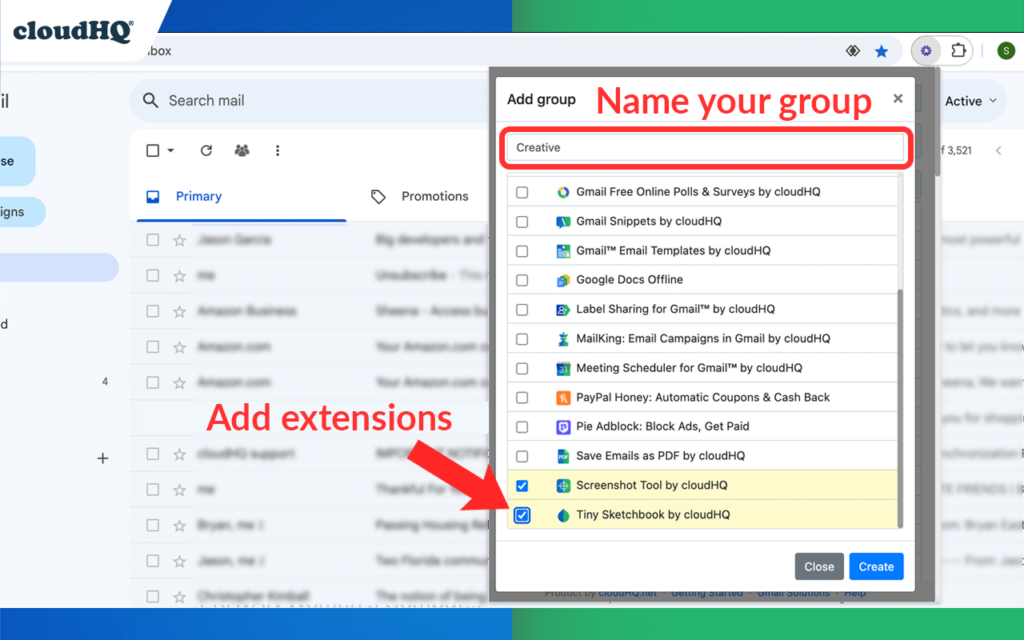 Congratulations! You’ve successfully installed Chrome Extension Manager ...